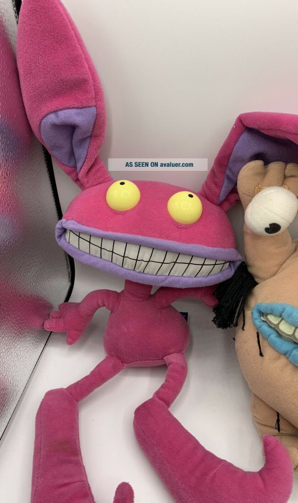 Vintage 1995 Aaahh Real Monsters Plush Oblina Krumm Ickis Nickelodeon ...