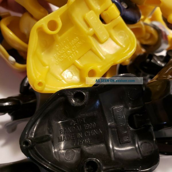 Digimon Agumon Black Wargreymon Digivolving Figure Rare Vintage Bandai ...