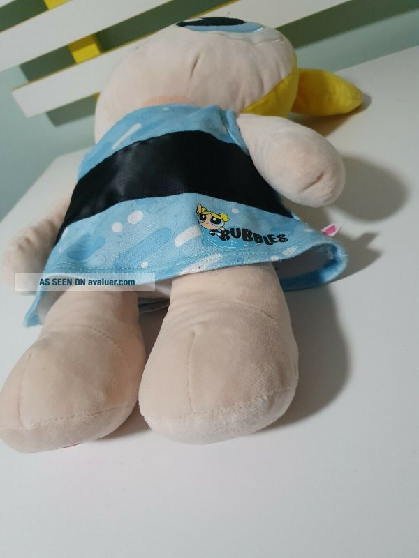 Build A Bear The Powerpuff Girls Bubbles Stuffed Plush Blonde Blue Eyes ...