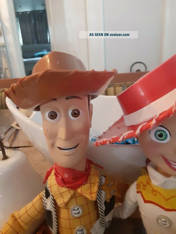Talking Woody Vintage 1995 Thinkway Disney Pixar Toy Story Pull String ...