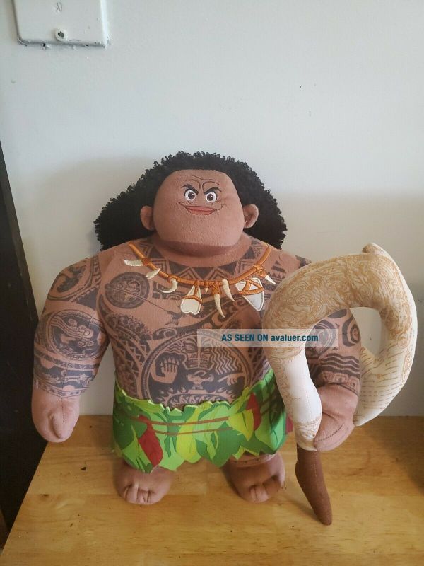 Disney Just Play Moana Talking Maui Plush Doll Stuffed - - Great ...