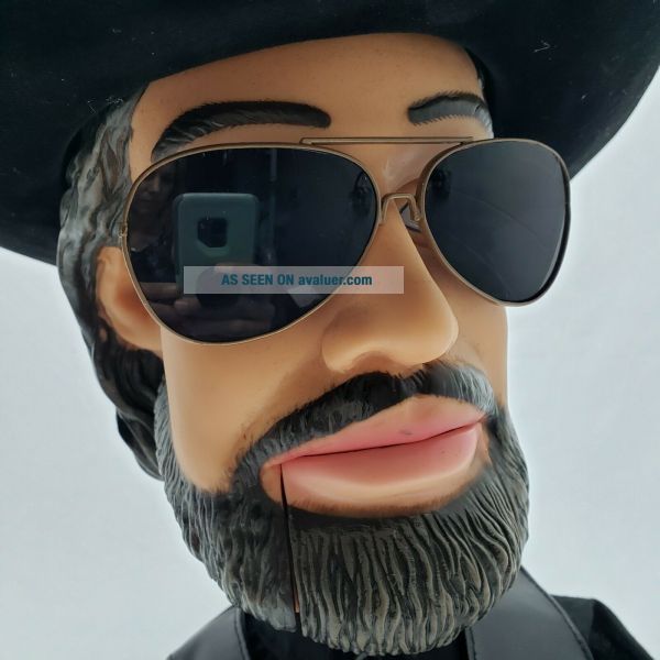 Hank Williams Jr Bocephus Animated Doll Figure Sings Dances RARE Gemmy ...