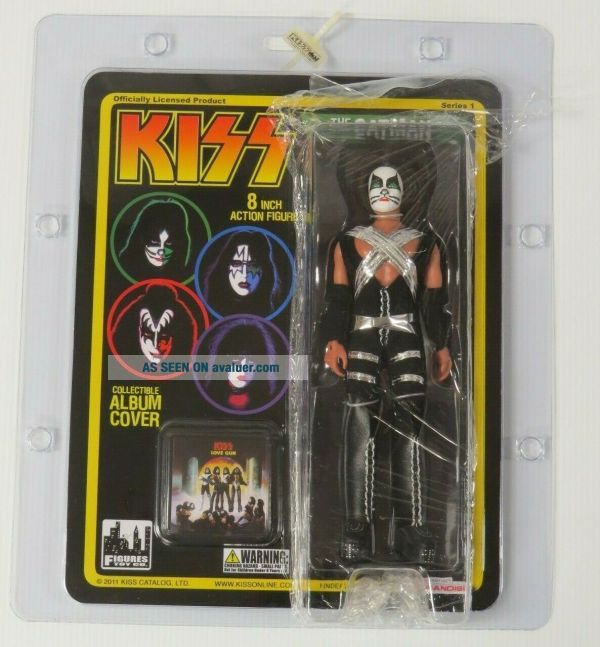 KISS PETER CRISS LOVE GUN RETRO MEGO 8 INCH ACTION FIGURE | #33988145