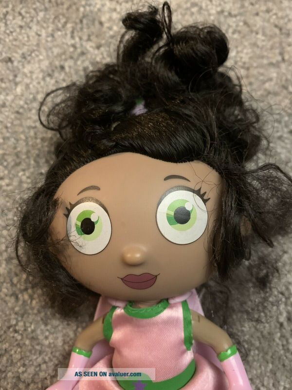 PBS Why Princess Presto Pea Action Figure Doll W Dress & Grown 6” 2009 ...