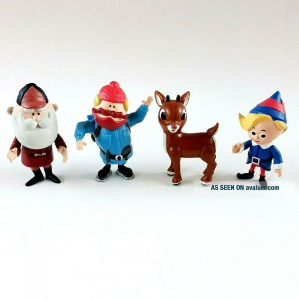 Rudolph The Red Nosed Reindeer 50th Anniversary Set 4 Talking Figures ...