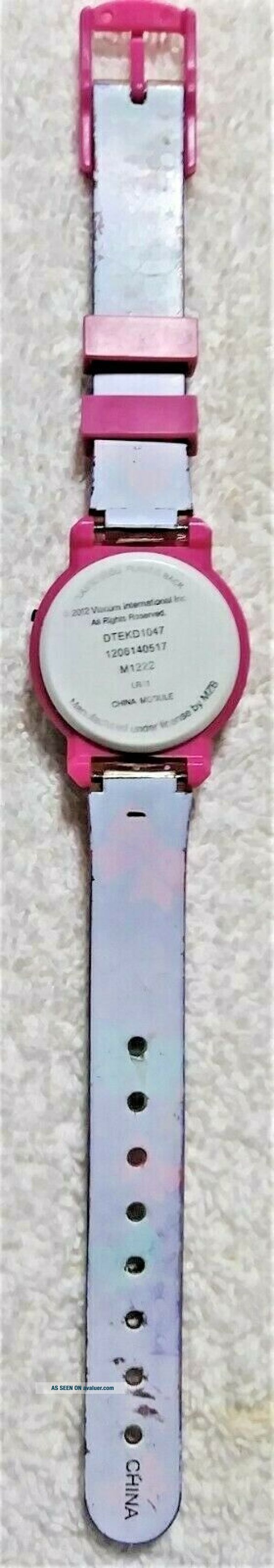 2012 DORA THE EXPLORER DIGITAL WRIST WATCH BATTERY DTEKD1047 KEEPS GOOD ...