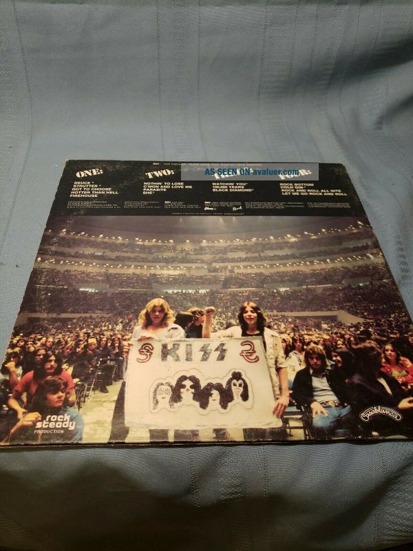Kiss Alive Album Cover NO Record W/Poster Booklet/One Sleeve | #34140009