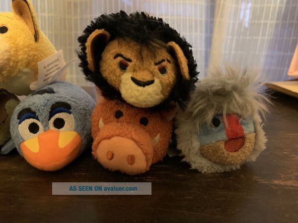 Disney Store Tsum Tsum Mini Plush The Lion King Set Of 8 | #34201356