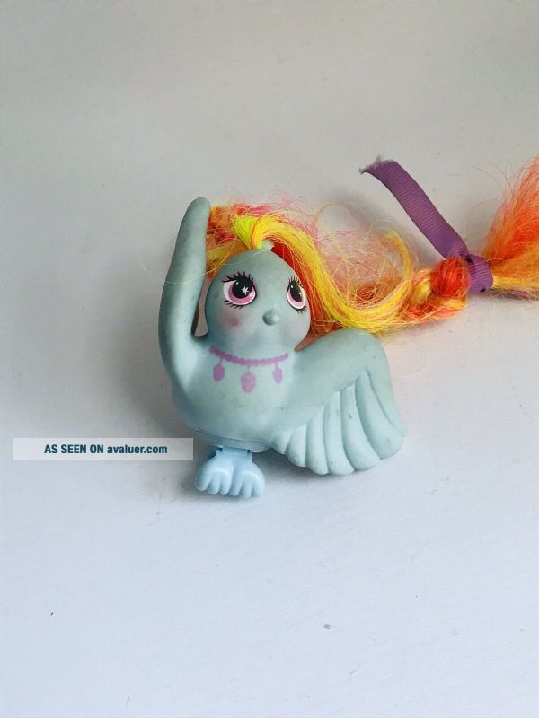 Vintage My Little Pony Fairy Tale Bird Tricky Tails 1987 Blue | #34204471