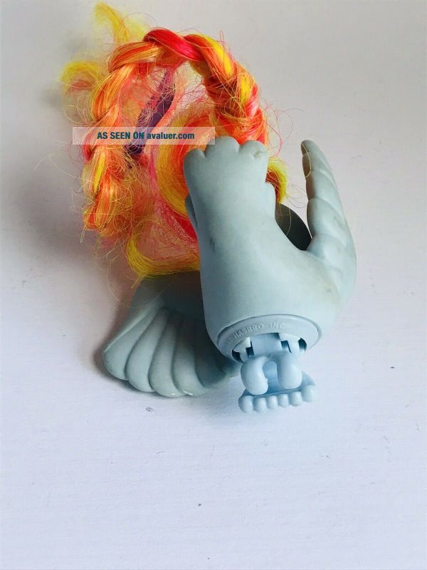 Vintage My Little Pony Fairy Tale Bird Tricky Tails 1987 Blue | #34204471
