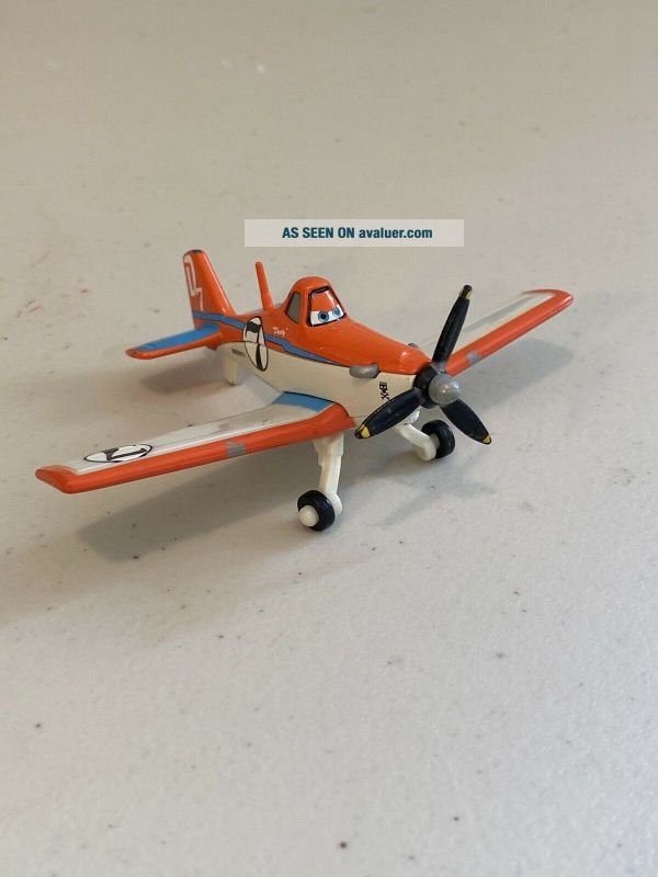 Disney Pixar Planes Diecast Metal RACING DUSTY CROPHOPPER Mattel ...