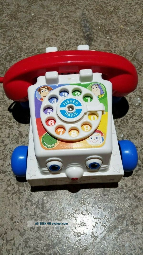 2009 Mattel Fisher Price Disney Toy Story Talking Chatter Telephone ...