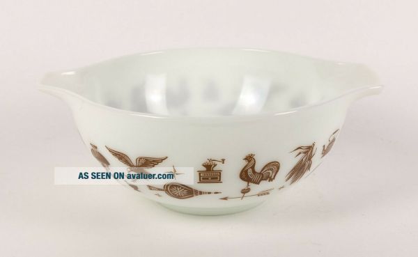 Vintage Pyrex Early American 2 1/2 QT Cinderella Bowl 443 | Farm ...