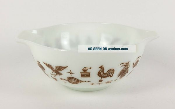 Vintage Pyrex Early American 2 1/2 QT Cinderella Bowl 443 | Farm ...