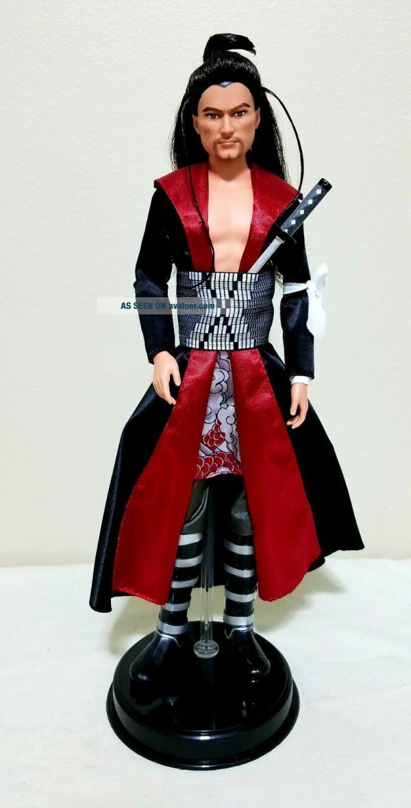 2010 Japan Ken Doll Samurai Barbie W/ Stand | #34340482