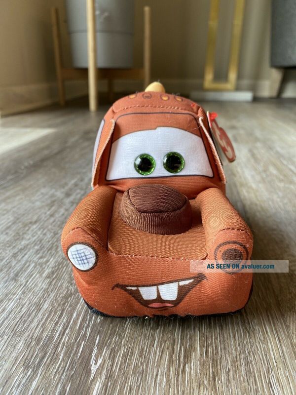 Disney Pixar Cars Tow Mater Plush Toy Stuffed Truck Small | #34399589