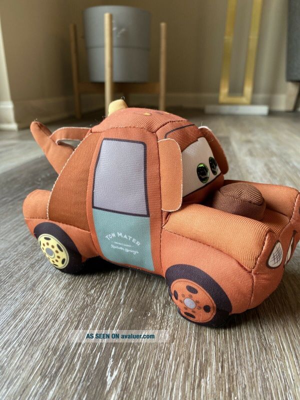 Disney Pixar Cars Tow Mater Plush Toy Stuffed Truck Small | #34399589