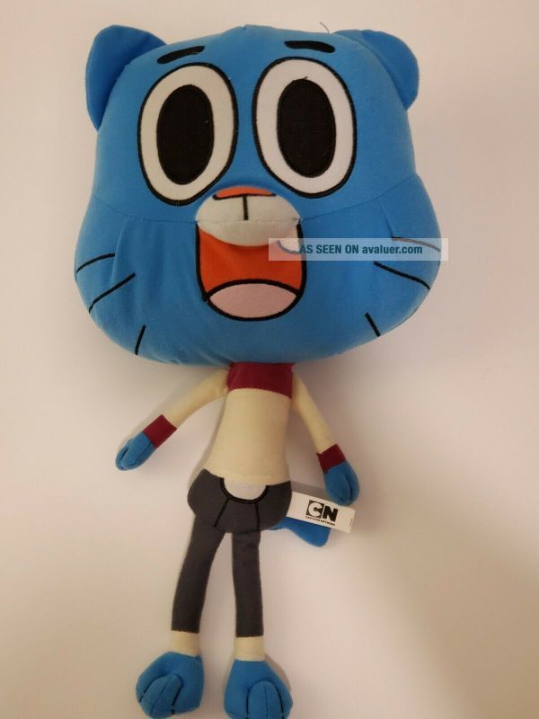 Gumball The World Of Gumball Watterson Plush Stuffed Toy 16” | #34419786