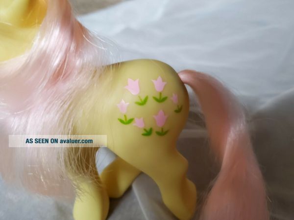 Vintage My Little Pony G1 Posey With Brush And Ribbon | #34473597