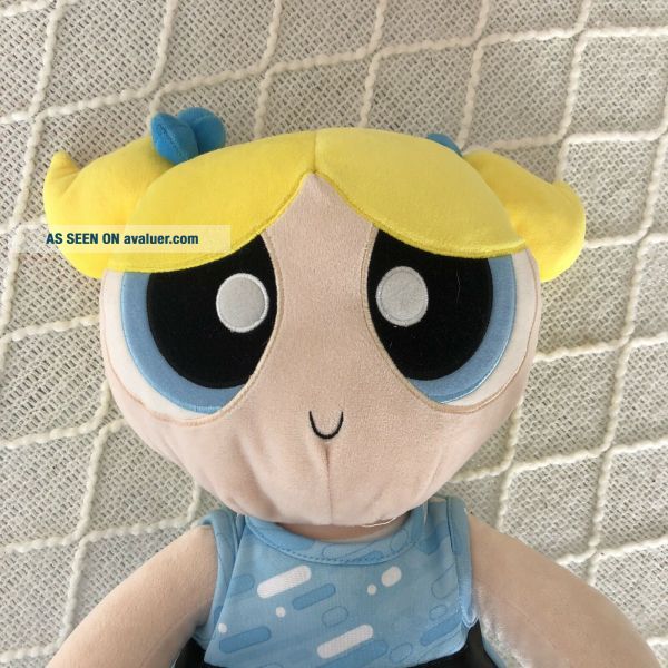 Build A Bear The Powerpuff Girls Bubbles Stuffed Plush Doll Retired ...