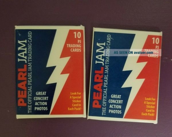 PEARL JAM TRADING CARDS 2018 WRIGLEY FIELD CHICAGO - 2 PACKS | #34533814