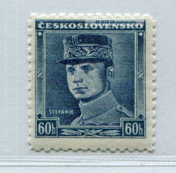 SLOVAKIA WW2 GERMAN PUPPET STATE RARE 1939 BLUE 60h SCOTT 255 PERFECT ...