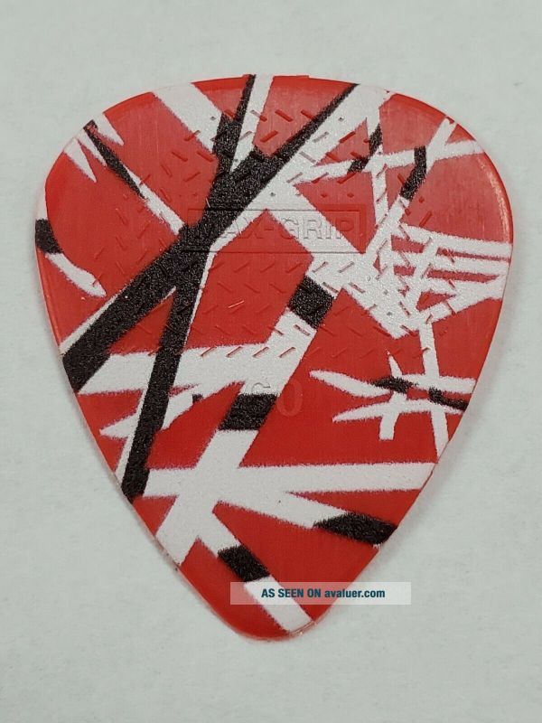 EDDIE VAN HALEN CONCERT TOUR GUITAR PICK (EVH 80S HARD ROCK HEAVY METAL ...