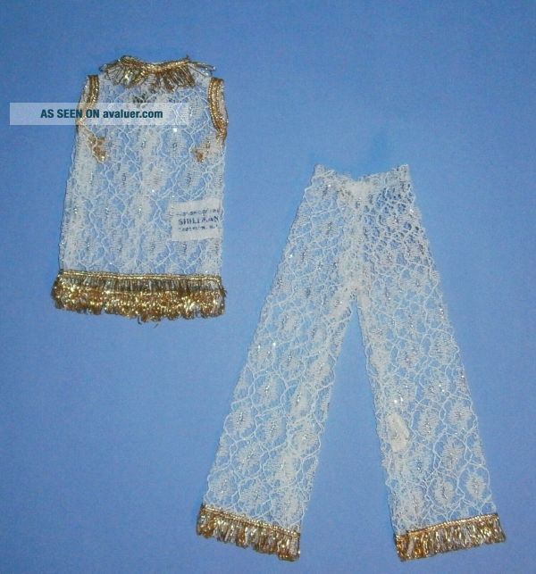 Vintage 1969 Shillman Barbie Clone Lace Pants And Matching Top | #34922003
