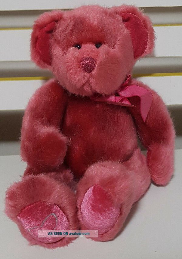 RUSS BERRIE CHERI TEDDY BEAR PLUSH TOY SOFT TOY ABOUT 30CM KIDS TOY ...