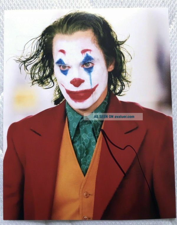 JOAQUIN PHOENIX AUTHENTIC HAND SIGNED AUTOGRAPH JOKER 10x8 PHOTO ...