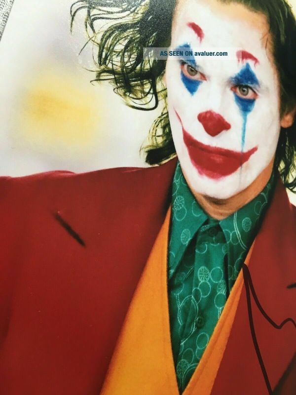 JOAQUIN PHOENIX AUTHENTIC HAND SIGNED AUTOGRAPH JOKER 10x8 PHOTO ...