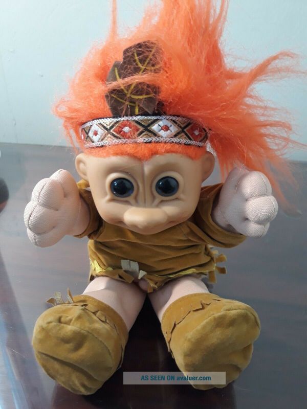 Russ Native American Indian 10 " Troll Soft Plush Pilgrim | #35020833