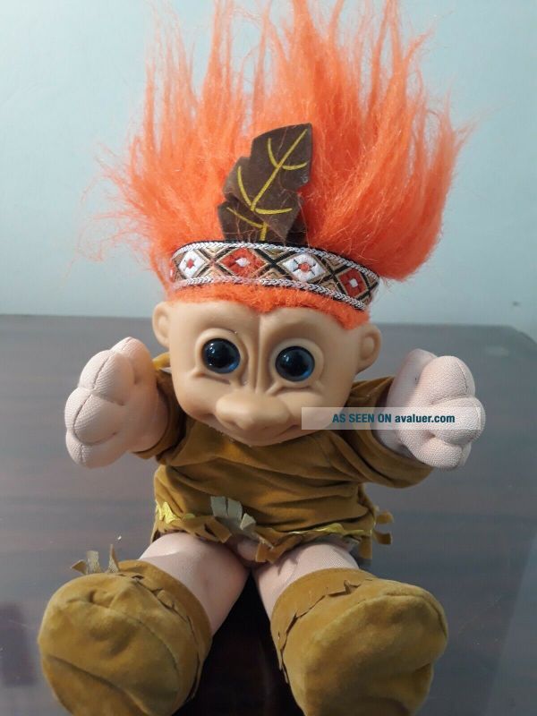 Russ Native American Indian 10 " Troll Soft Plush Pilgrim | #35020833