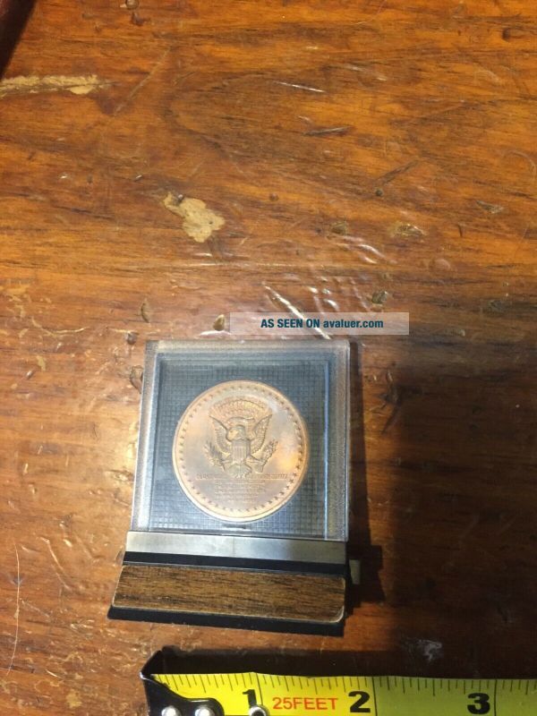Jimmy Carter Presidential Inauguration Bronze Coin In Case | #35027461