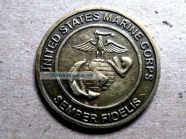 United States Marines USMC Semper Fidelis Coin Toys For Tots Foundation ...