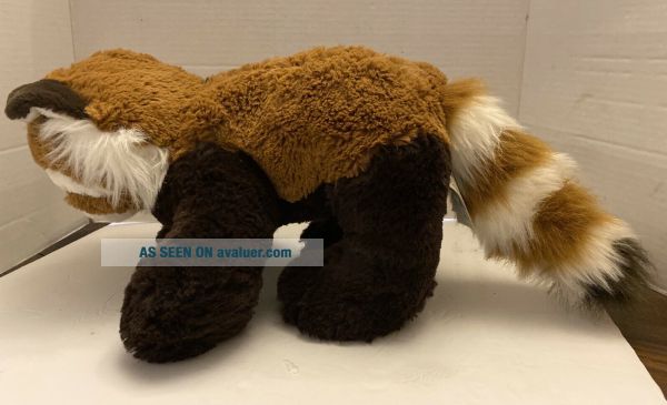 J4 Build A Bear RED PANDA Fox 2013 World Wildlife Fund WWF Plush ...