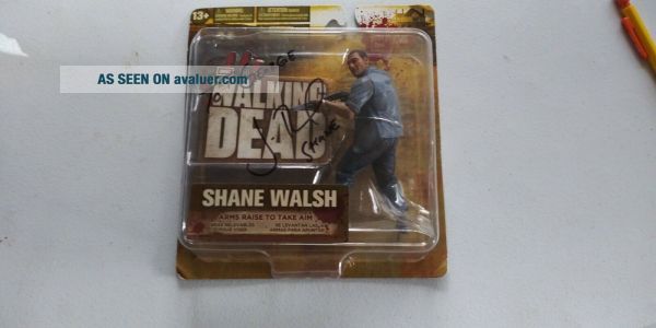 Jon Bernthal Signed Shane Walsh The Walking Dead McFarlane Figure ...