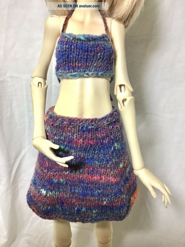 BJD - MSD 1/4 All Colors Knitted Skirt And Halter Top | #35267438