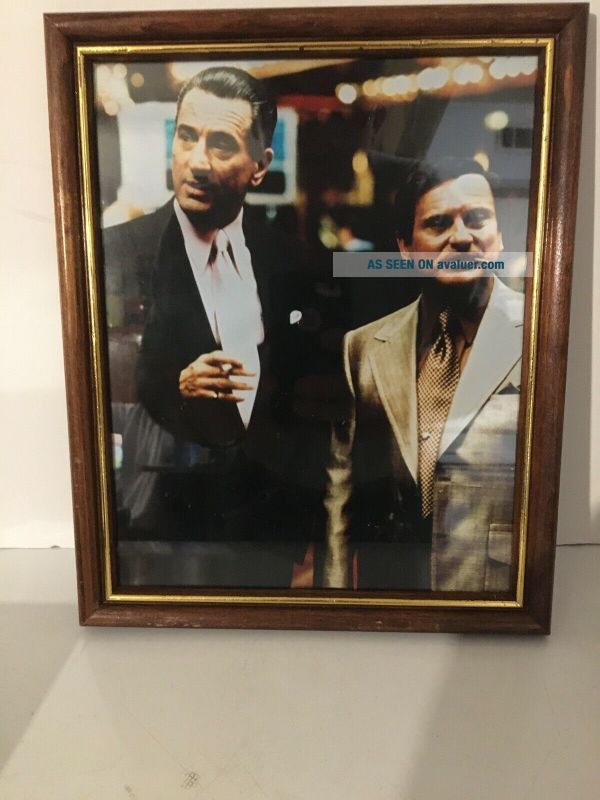 Framed Photo Of Robert Dinero And Joe Pesci. | #35108602