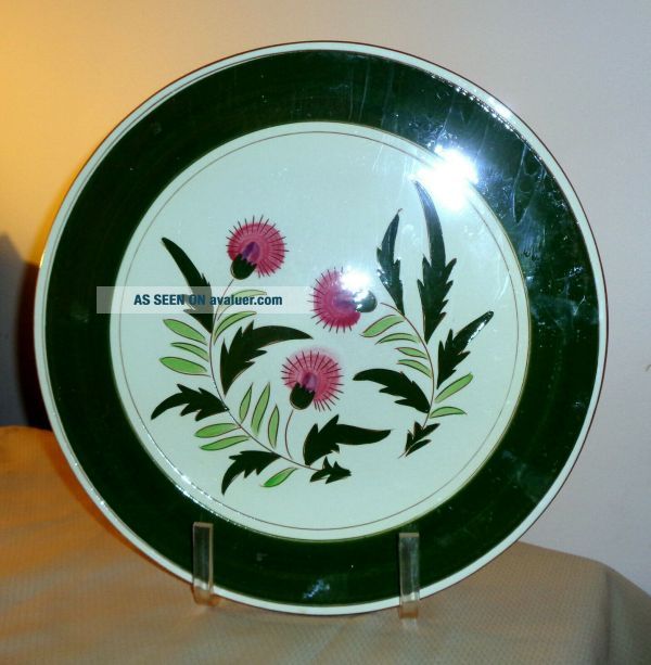 Vintage Stangl Pottery Thistle 14 " Chop Plate Round Serving Platter ...