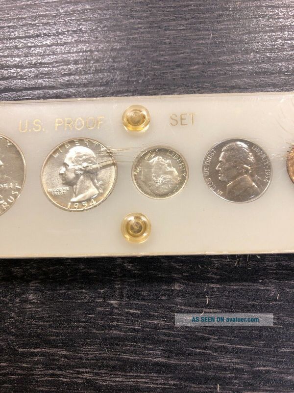 1954 United States Proof Set In Capital Plastic Holder | #35474035