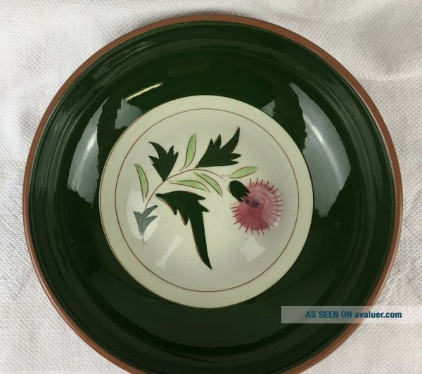 Vintage Stangl Pottery Thistle Round 8 " Vegetable Serving Bowl | #35684497