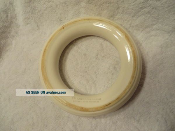 Vintage Flower Ring Vase Ed Langbein Western Zone Germany | #35783664