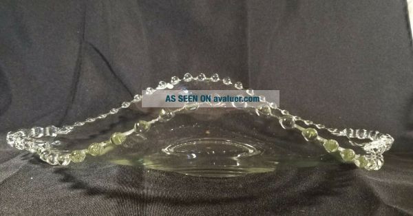 Vtg Imperial Candlewick Large Two Handled Serving Tray Platter 14 Inch ...