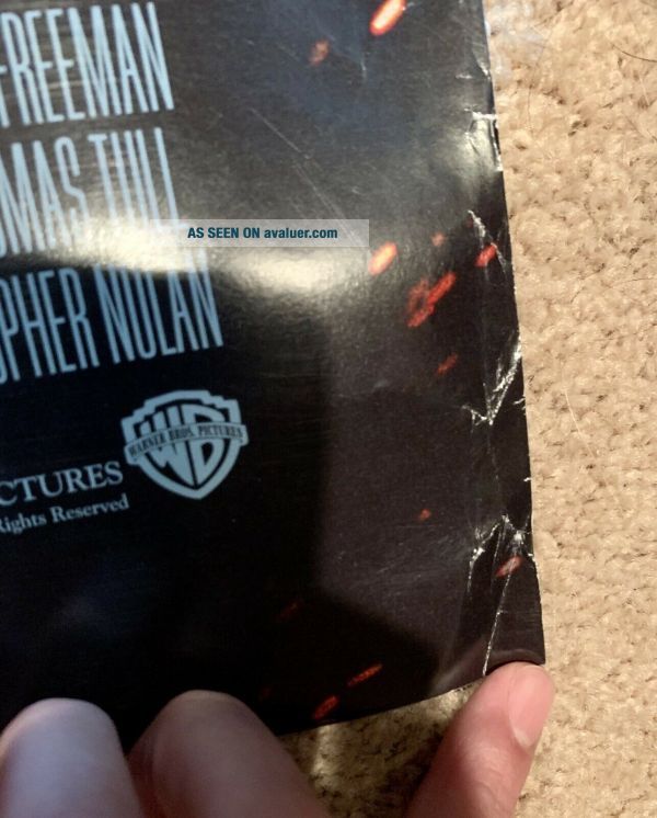 Batman The Dark Knight 27x40 Theater Double Sided Movie Poster | #35845182