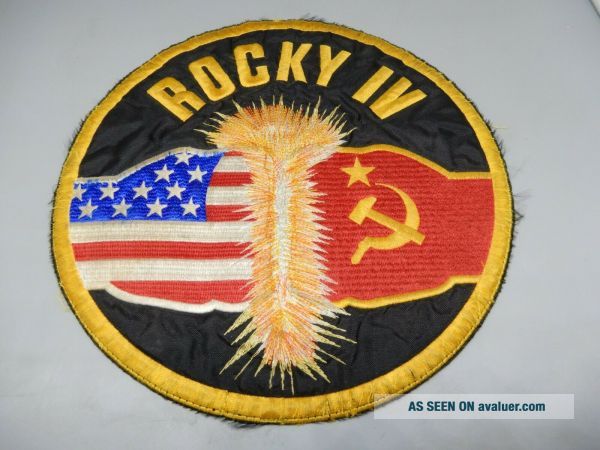 Just The XL Patch From SYLVESTER STALLONE ROCKY IV Cast Jacket | #35895069