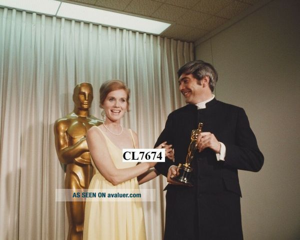 Eva Marie Saint And John Truscott With Oscar At The 40th Academy Awards ...