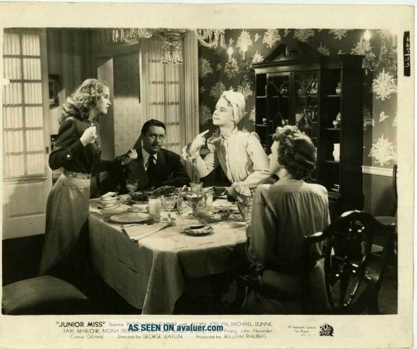 Junior Miss 1945 Photo Still Peggy Ann Garner Allyn Joslyn Mona Freeman ...