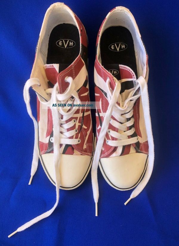 Eddie Van Halen 5150 EVH Canvas Sneakers Shoes Sz 13 | #36018886