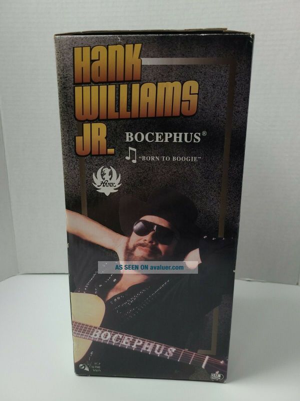 HANK WILLIAMS JR. BOCEPHUS FIGURE DOLL SINGS DANCES A1 | #36034215